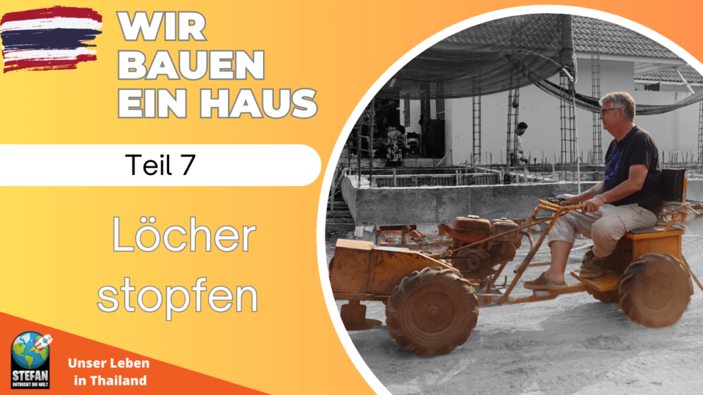 Wir bauen ein Haus. Teil 7. Löcher stopfen - S-Kluth